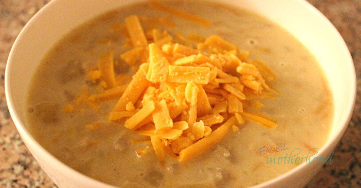 Crockpot Chicken Potato Chowder - The Default Cook