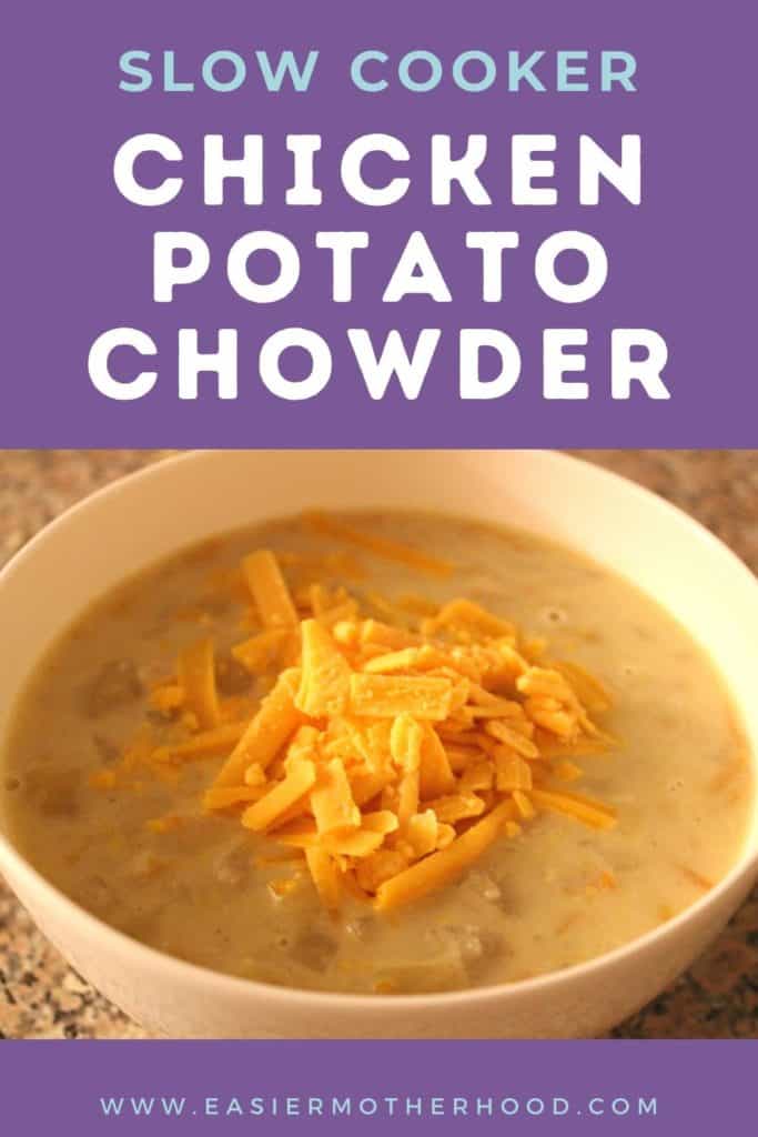 Crockpot Chicken Potato Chowder - The Default Cook