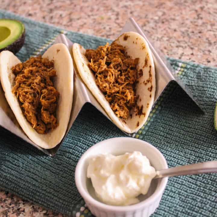 Leftover Pulled Pork Tacos - The Default Cook