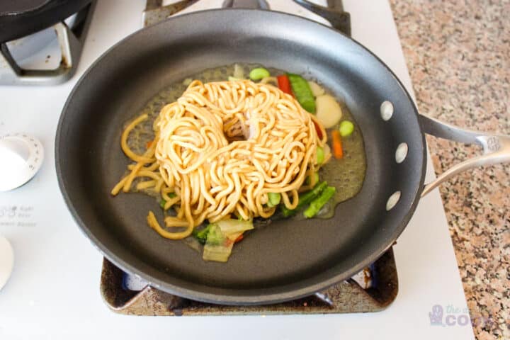 How to Cook Frozen Costco Yakisoba Noodles - The Default Cook