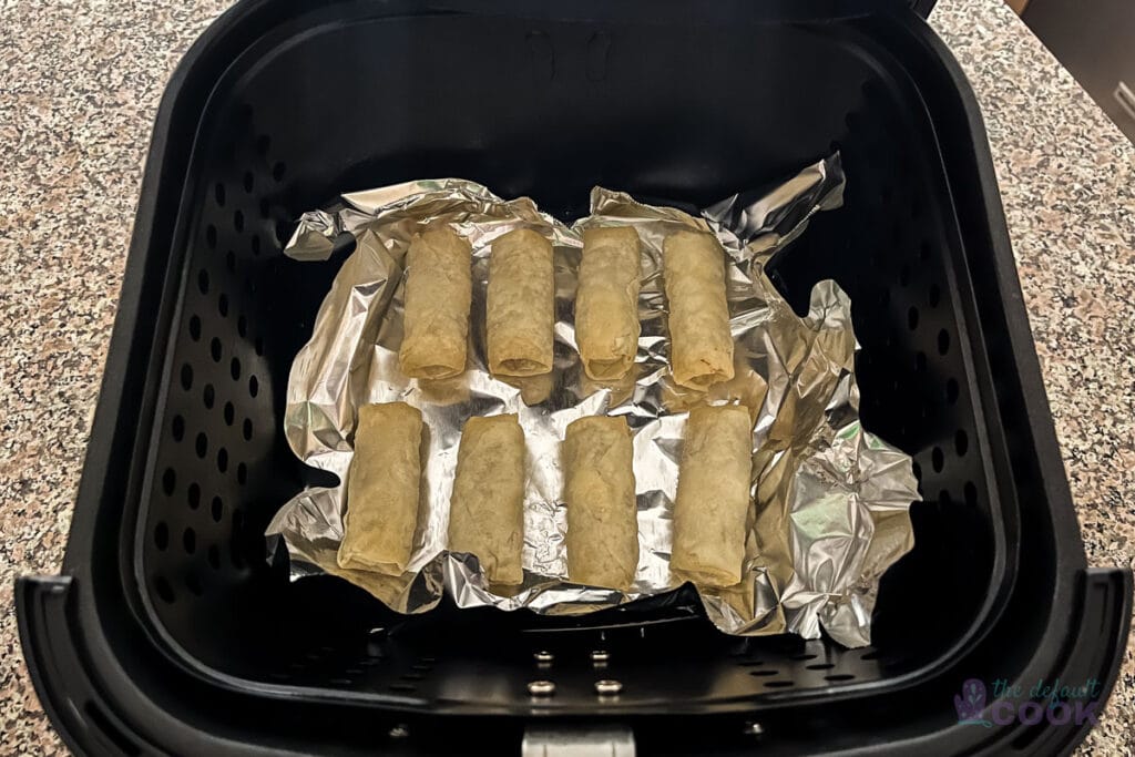 How to Cook Frozen Spring Rolls (Air Fryer or Oven) - The Default Cook