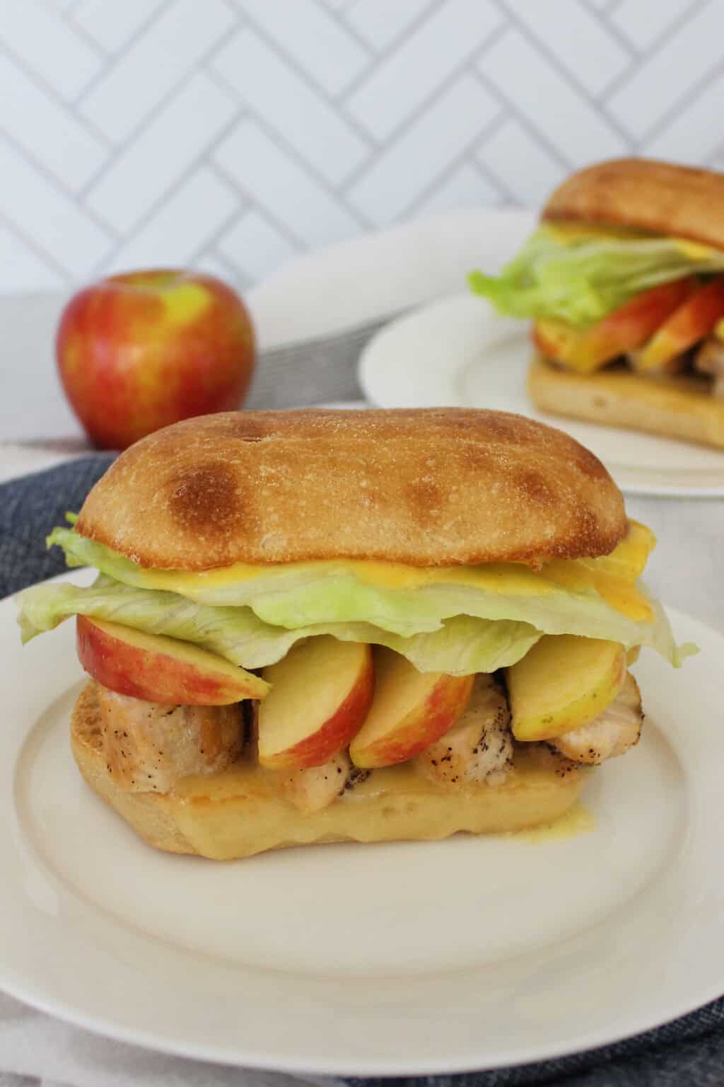Apple Chicken Sandwiches - The Default Cook