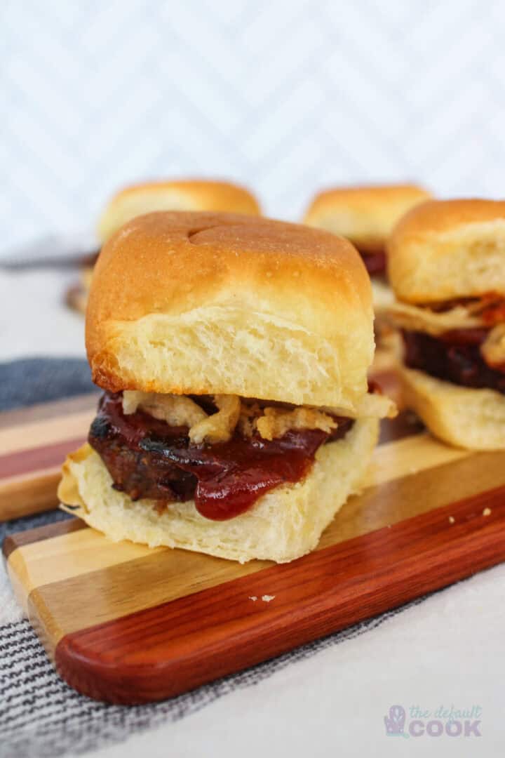 Leftover Meatloaf Sliders - The Default Cook