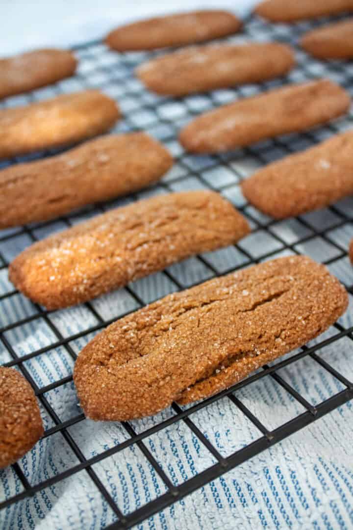 Old Fashioned Ginger Snap Cookies - The Default Cook