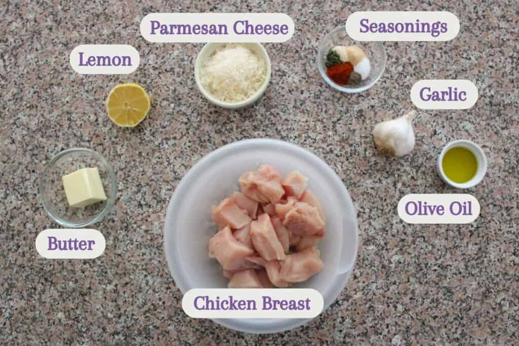 Garlic Parmesan Chicken Skewers - The Default Cook