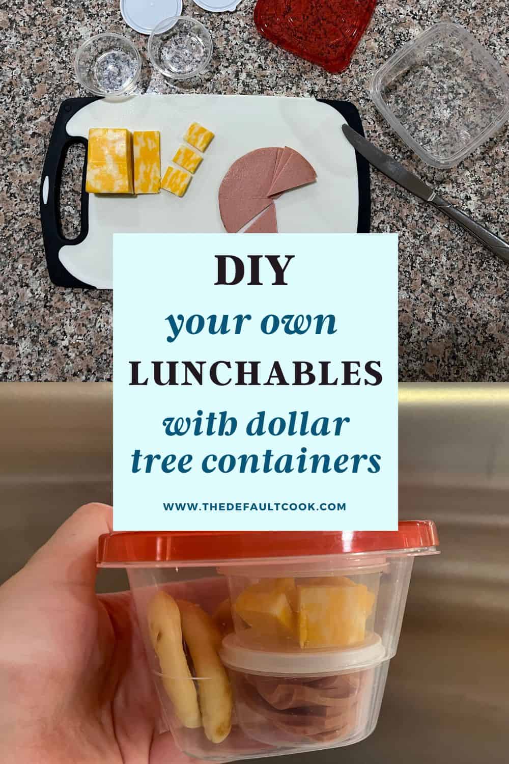 Homemade Lunchables: DIY Mix and Match Lunch Box Ideas Using Dollar ...