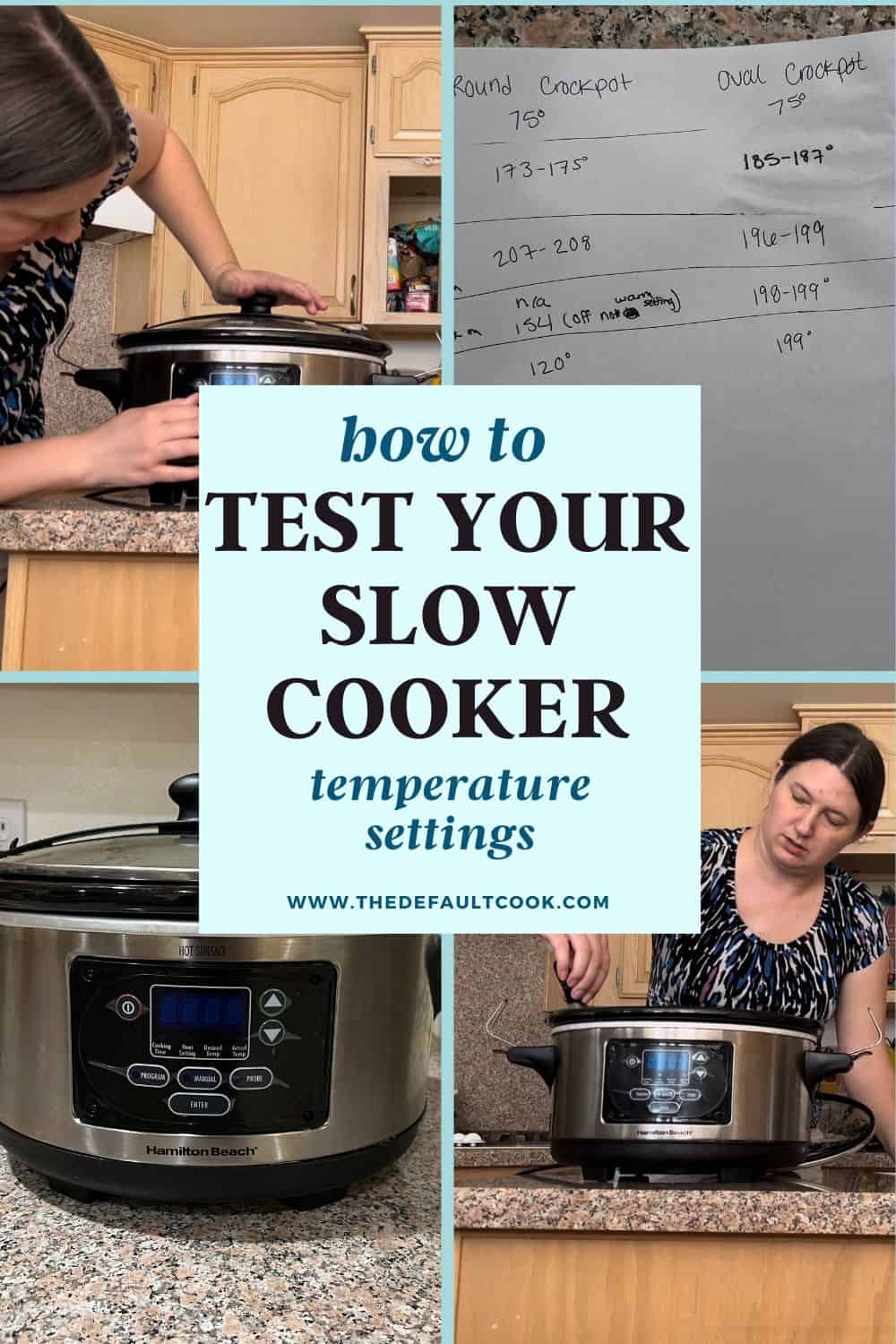 Testing Slow Cooker Temperatures: Low, High, and Warm Across Different ...
